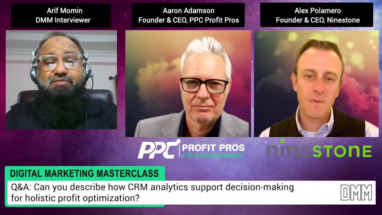 Q&A: Can you describe how CRM analytics support decision-making for holistic profit optimization ...